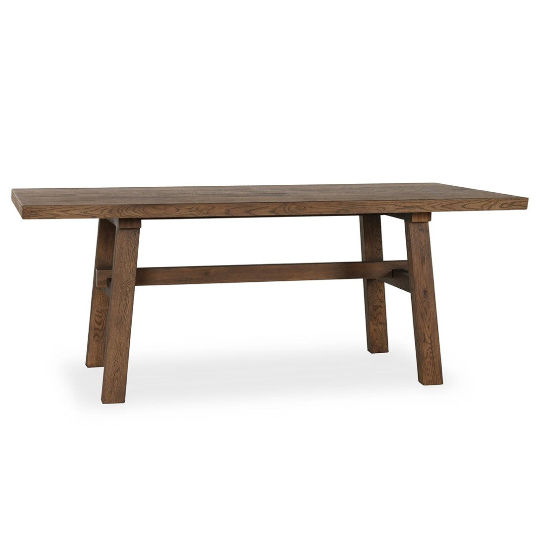 Lazar Reclaimed Oak Rectangular Dining Table 78" | Zin Home – zinhome