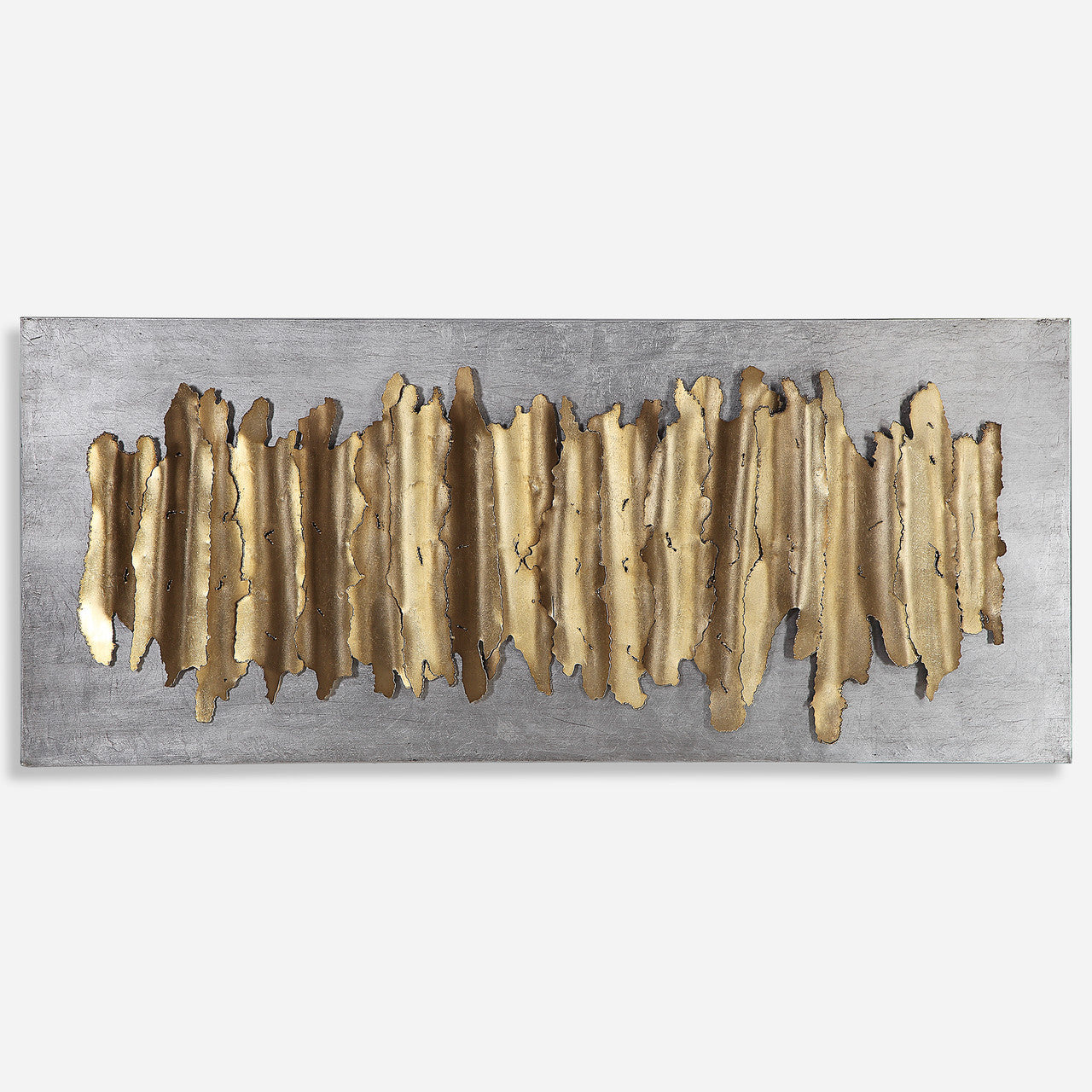 Uttermost Lev Gold Metal Wall Decor | Zin Home – zinhome