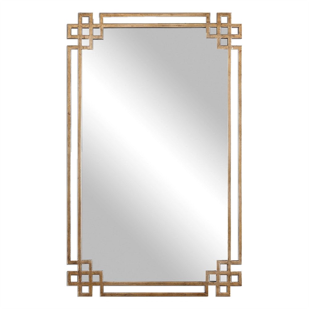 Uttermost Devoll Antique Gold Mirror – zinhome